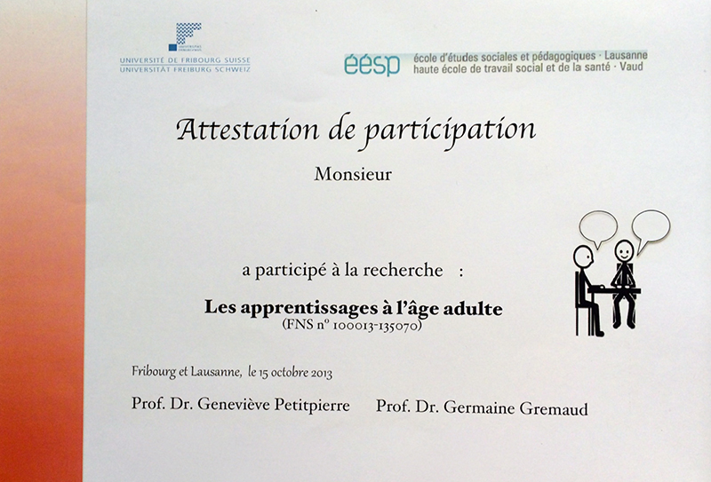 Les apprentissages à l'âge adulte, ce qu'en disent les personnes avec ...